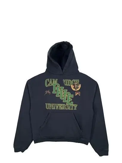 Rhude Cambridge University Hoodie - Black