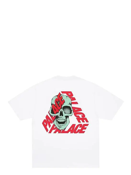 PALACE P3 Skull T-shirt - White