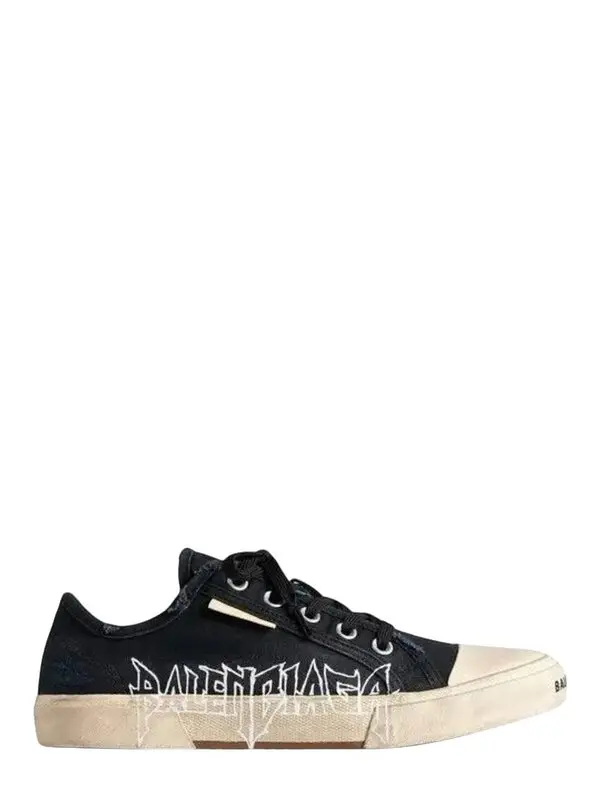Balenciaga Paris Low Top Sneakers - Black/white