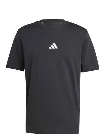Adidas Essentials Small Logo Single Jersey T-shirt - Black/white