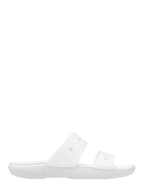 CROCS Classic Double Band Slide Sandals - White