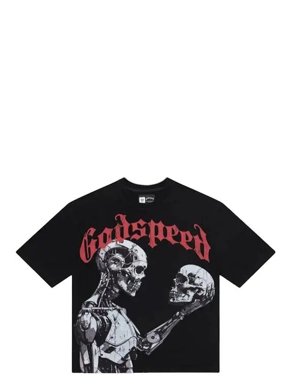 GODSPEED Mankind Vs Ai Iii T-shirt - Black/red