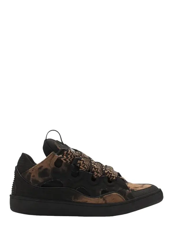 LANVIN Curbin Sneakers - Black/beige