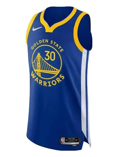 Nike X Nba Golden State Warriors Stephen Curry 2020/21 Icon Edition Swingman Jersey - Royal Blue