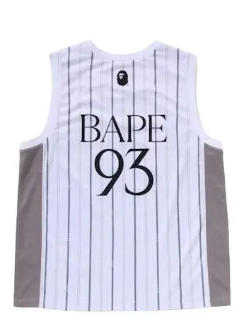 BAPE Logo Tank Top - White