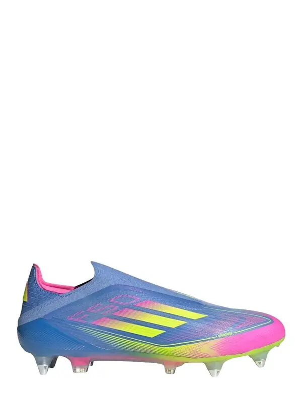 Adidas F50 Elite Laceless Sg - Blue Fusion/lucid Lemon/lucid Pink