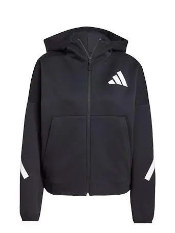 Adidas Z.n.e. Full-zip Hoodie - Black/white