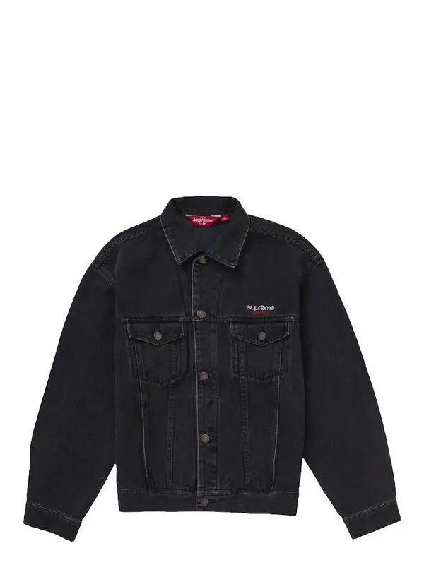 Supreme Denim Trucker Jacket - Black