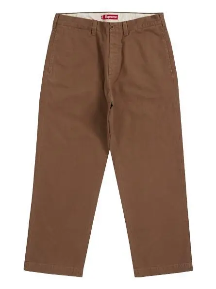 Supreme Chino Pant - Brown
