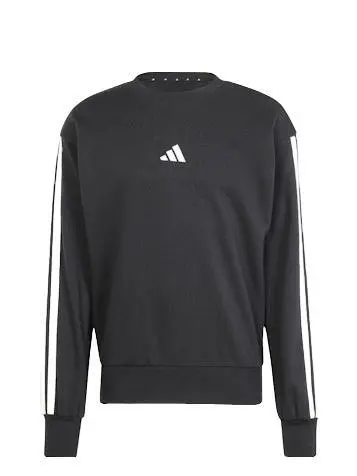 Adidas Essentials 3-stripes French Terry Sweatshirt - Black/white