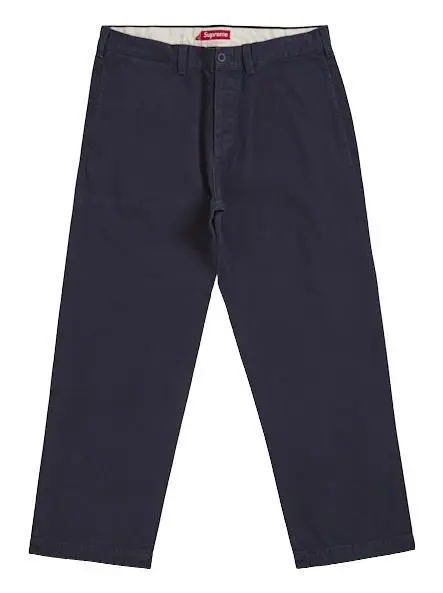 Supreme Chino Pant - Navy Blue