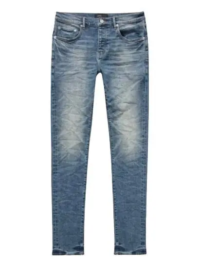 PURPLE BRAND Mid Indigo Tint Vintage Pant - Blue