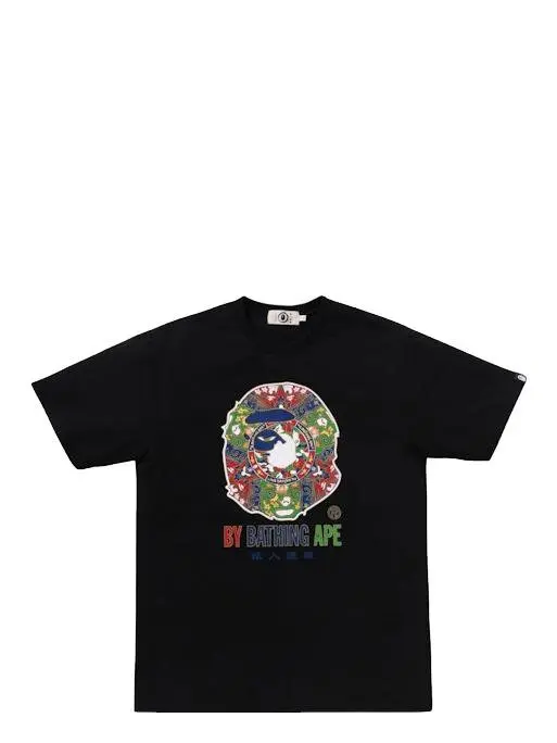 A BATHING APE Japan Bathing Ape Tee Shirt - Black