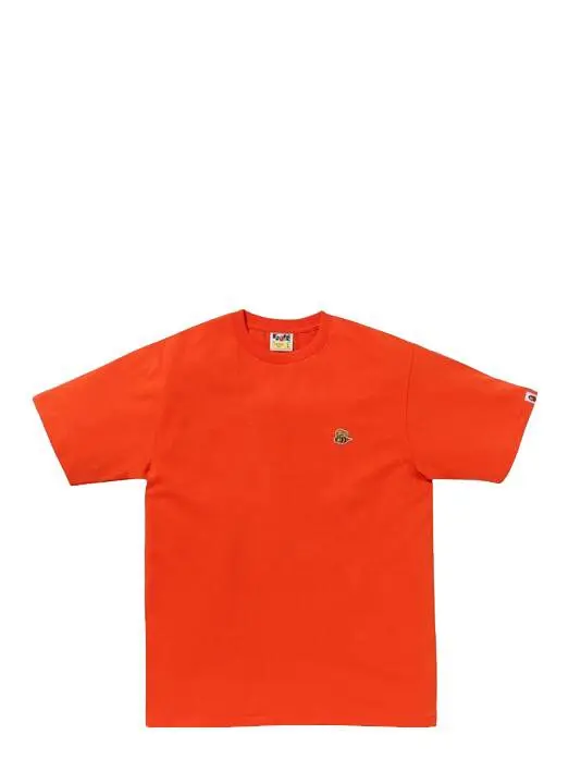A BATHING APE Bee One Point Tee Shirt Tee Shirt - Orange