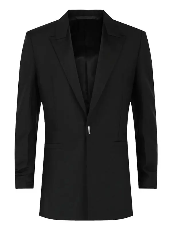 Givenchy Wool Blend Blazer - Black