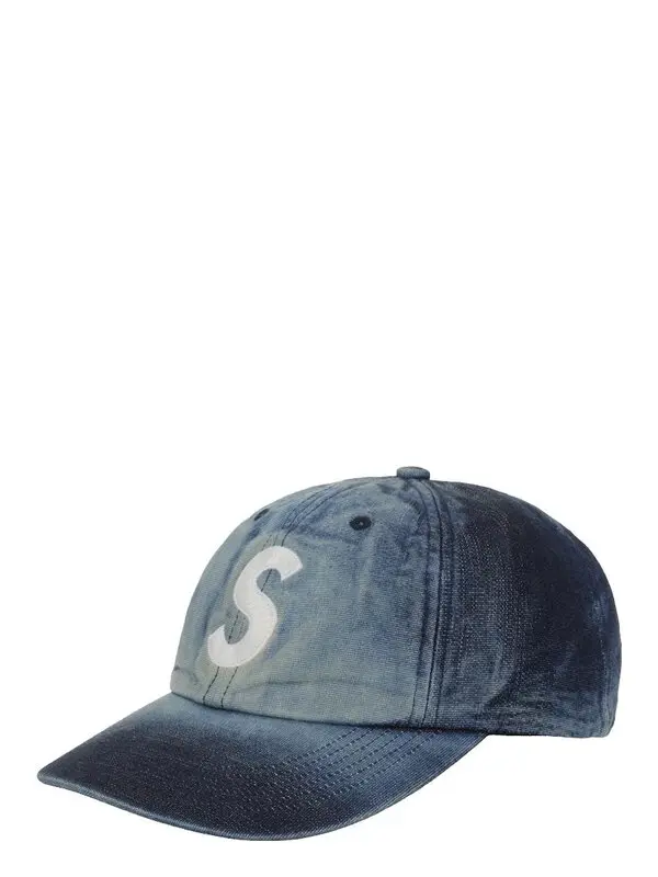 Supreme Cordura S Logo 6-panel Hat - Denim