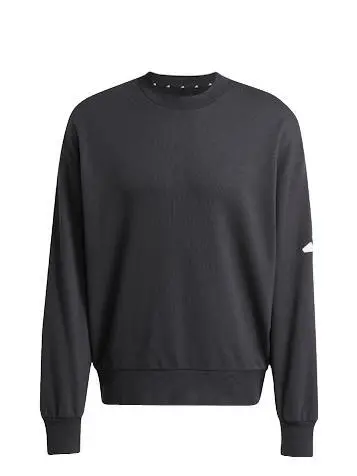 Adidas Essentials Loose Fit 3 Bar Logo Sweatshirt - Black/white