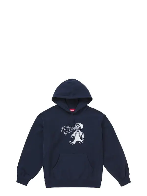 Supreme Homerun Hooded Sweatshirt - Navy Blue