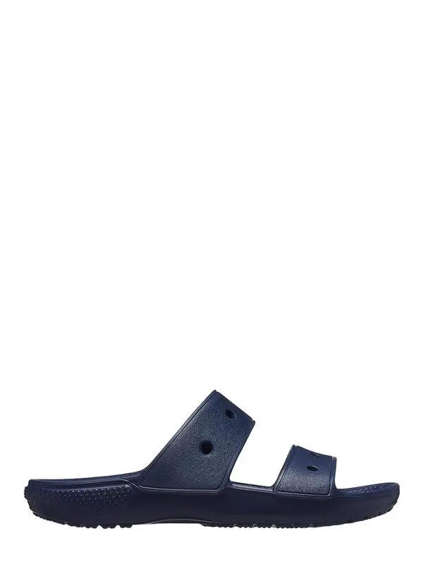 CROCS Classic Double Band Slides - Navy Blue