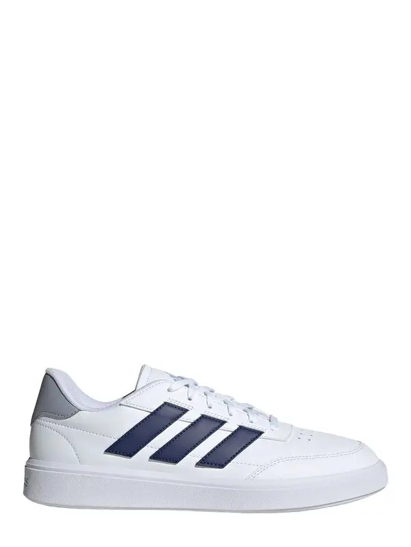 Adidas Courtblock - Cloud White/dark Blue/halo Silver