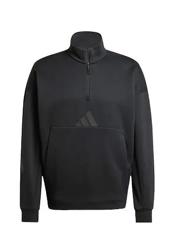 Adidas Z.n.e. Quarter-zip Sweatshirt - Black