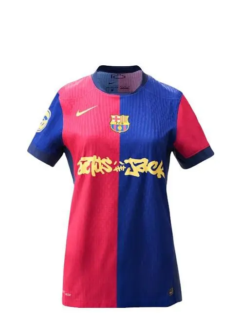 FC BARCELONA X Travis Scott Limited Edition 2024/25 Jersey - Blue/scarelet Red