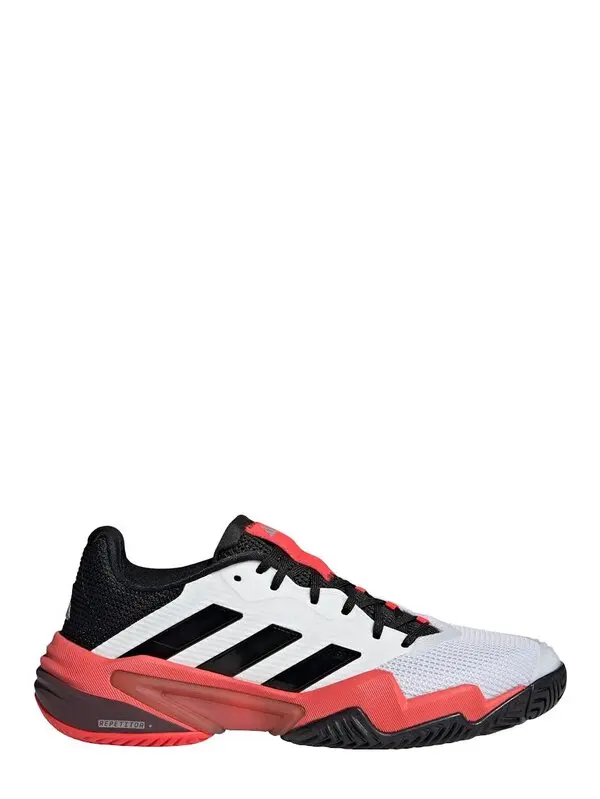 Adidas Barricade Sneakers - Cloud White/core Black/lucid Red