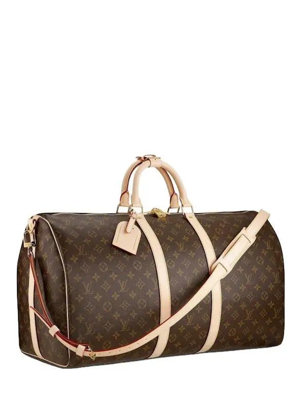 LOUIS VUITTON Keepall Bandouliere Monogram 55 - Multicolor