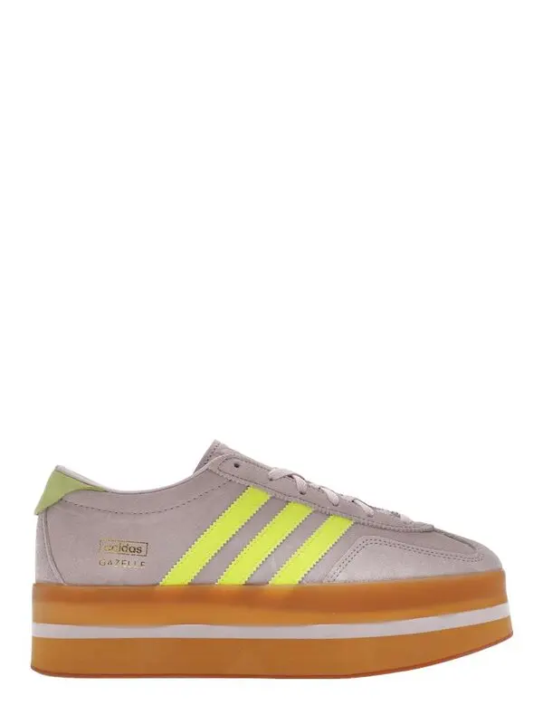 Adidas Gazelle Stack Sneakers - Ice Lavender/solar Yellow/gum