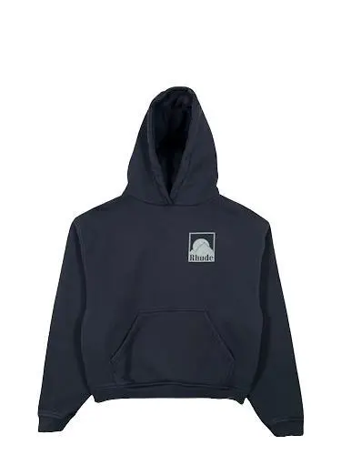 Rhude Moonlight Badge Hoodie - Black