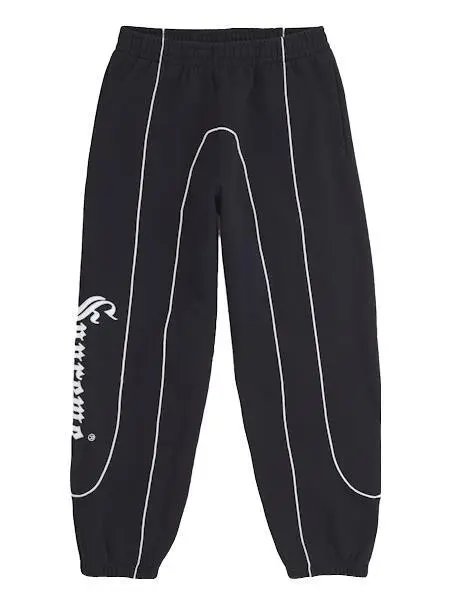 Supreme Curve Piping Sweatpant - Black