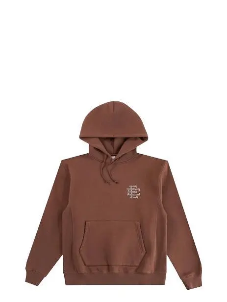 ERIC EMANUEL Ee Hoodie - Brown/swarovski