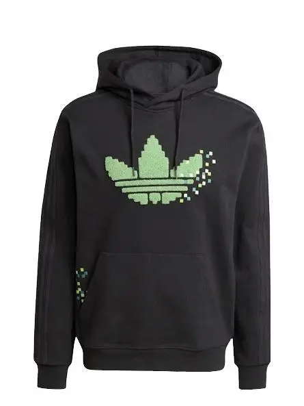 Adidas X Minecraft Graphic Hoodie - Black