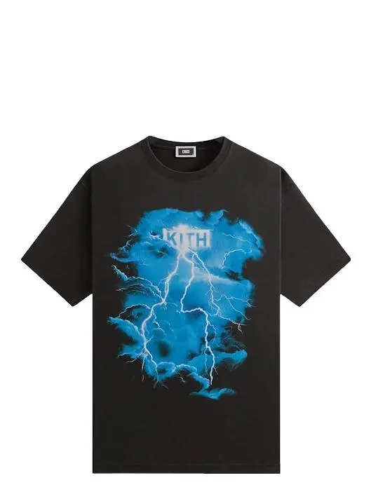 Kith Storm Vintage Tee Shirt - Black