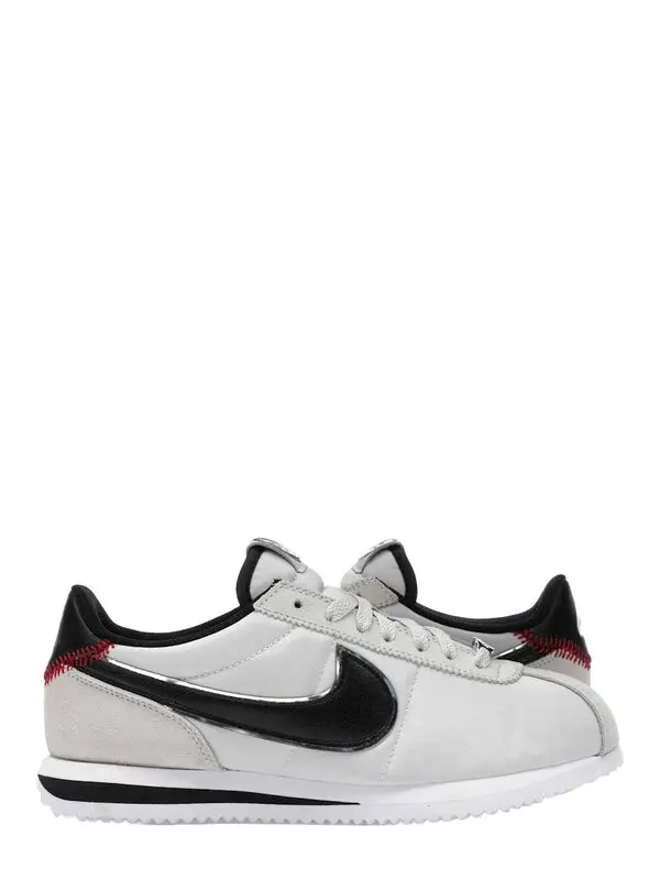 Nike Cortez Txt Jackie Robinson Day Sneakers - Photon Dust/black/metallic Silver