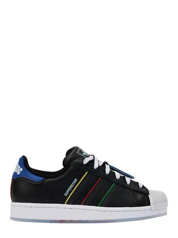 Adidas Superstar Ii Chicago Sneakers - Black/white/blue