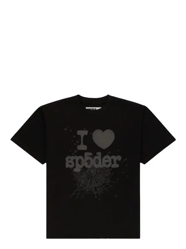SP5DER Phantom Souvenir T-shirt - Black