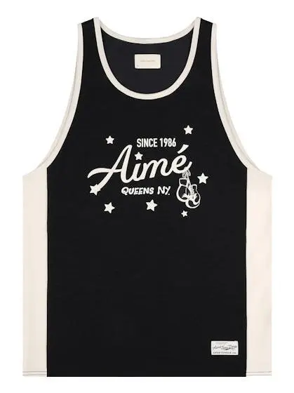 Aimé Leon Dore Sparring Tank Top - Jet Black