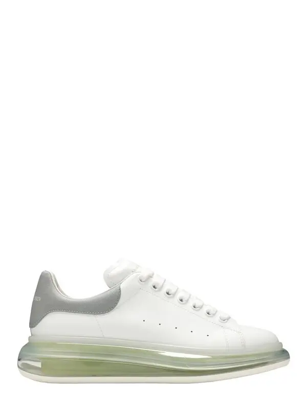 Alexander McQueen Runnerin Sneakers - White/silver