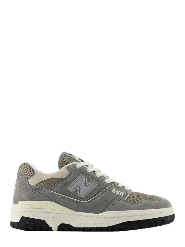 NEW BALANCE 550 Suede Sneakers - Slate Grey