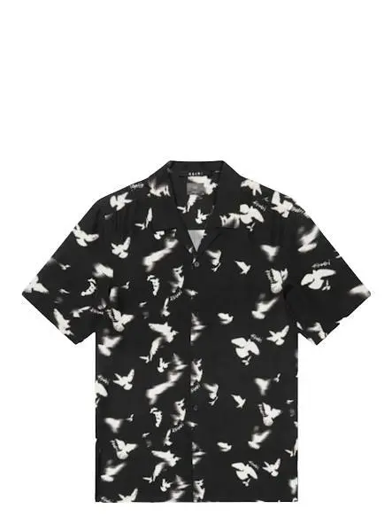 Ksubi Flight Resort Short Sleeve Shirt - Black