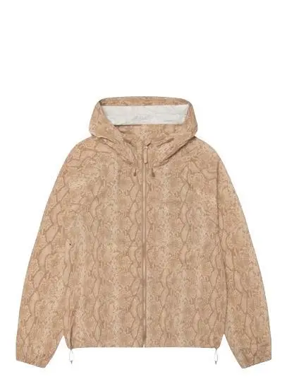 StÜssy Printed Nylon Shell Jacket - Khaki