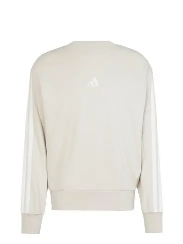 Adidas Essentials 3-stripes French Terry Sweatshirt - Wonder Alumina/white