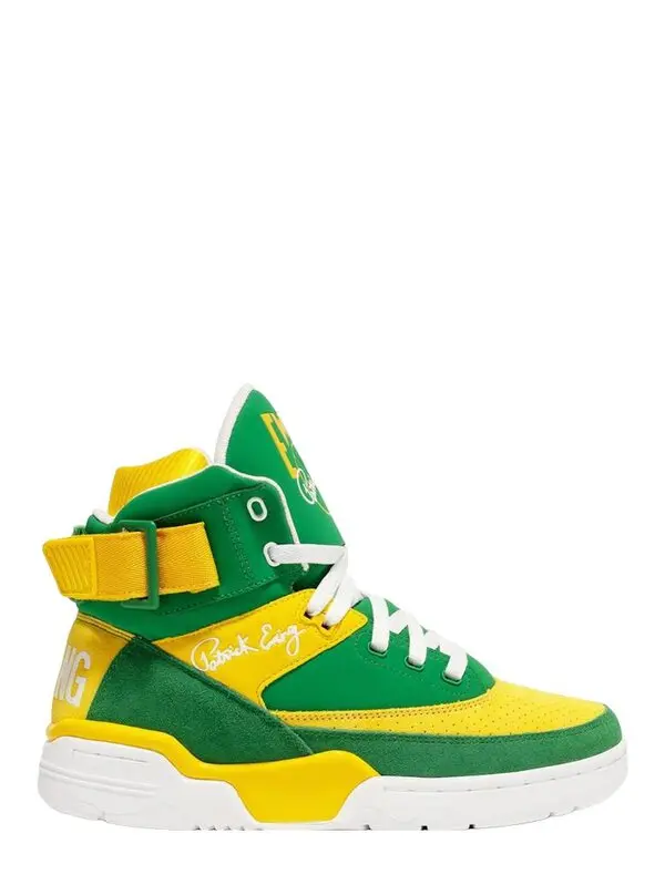 EWING ATHLETICS 33 Hi Seattle Sneakers - Green/white/lemon