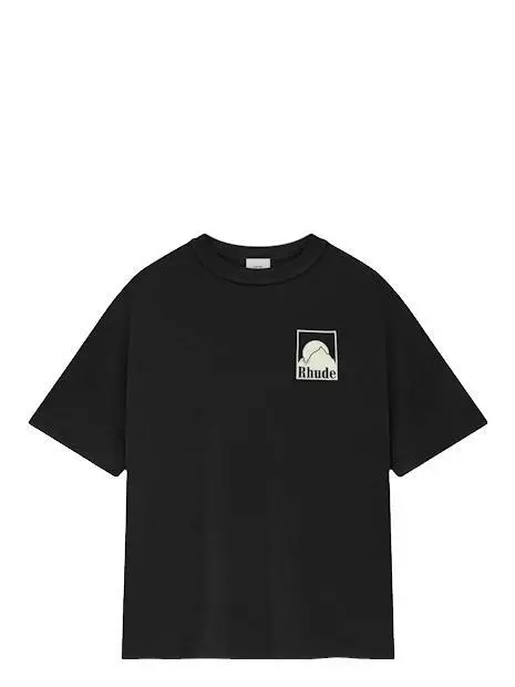 Rhude Moonlight Badge Tee Shirt - Black