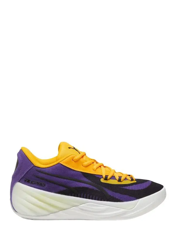 PUMA All-pro Nitro Lakers Sneakers - Team Violet/yellow Sizzle/white