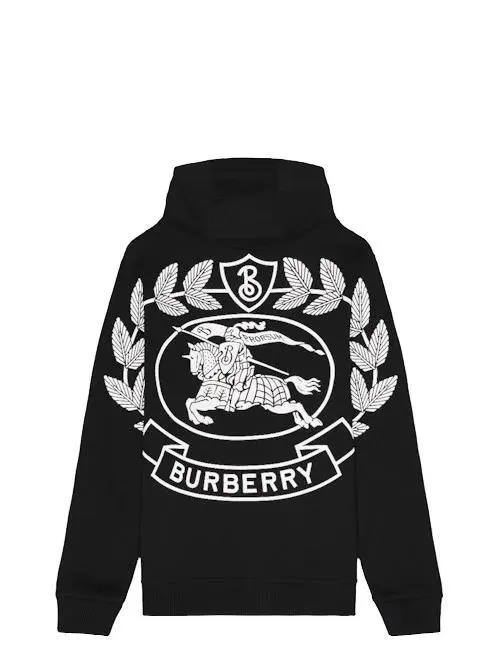 Burberry Avondale Ekd Hoodie - Black