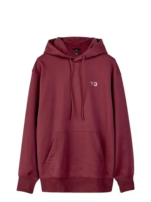 Adidas Y3 French Terry Hoodie - Shadow Red