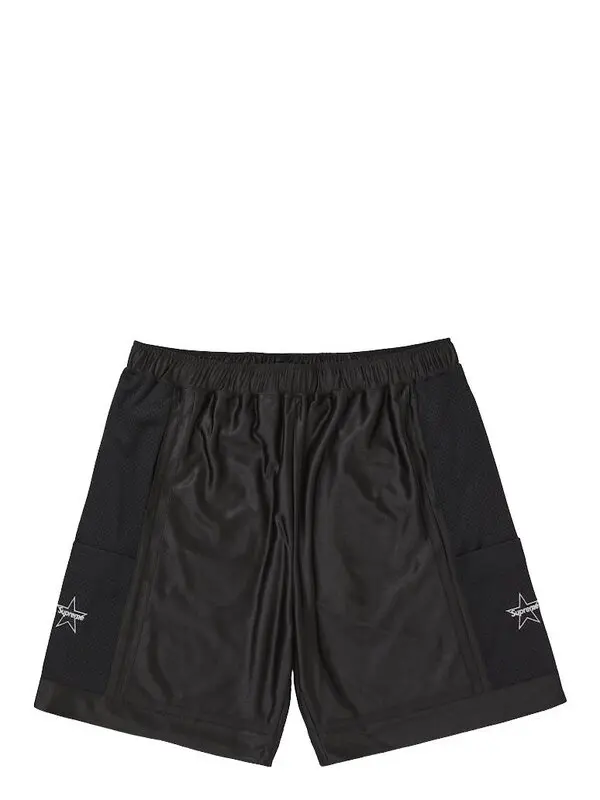 Supreme Side Pocket Basketball Short - Black