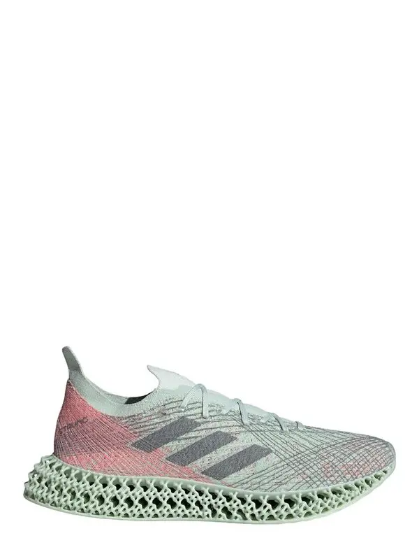 Adidas 4dfwd Strung Sneakers - Linen Green/grey Three/semi Pink Spark